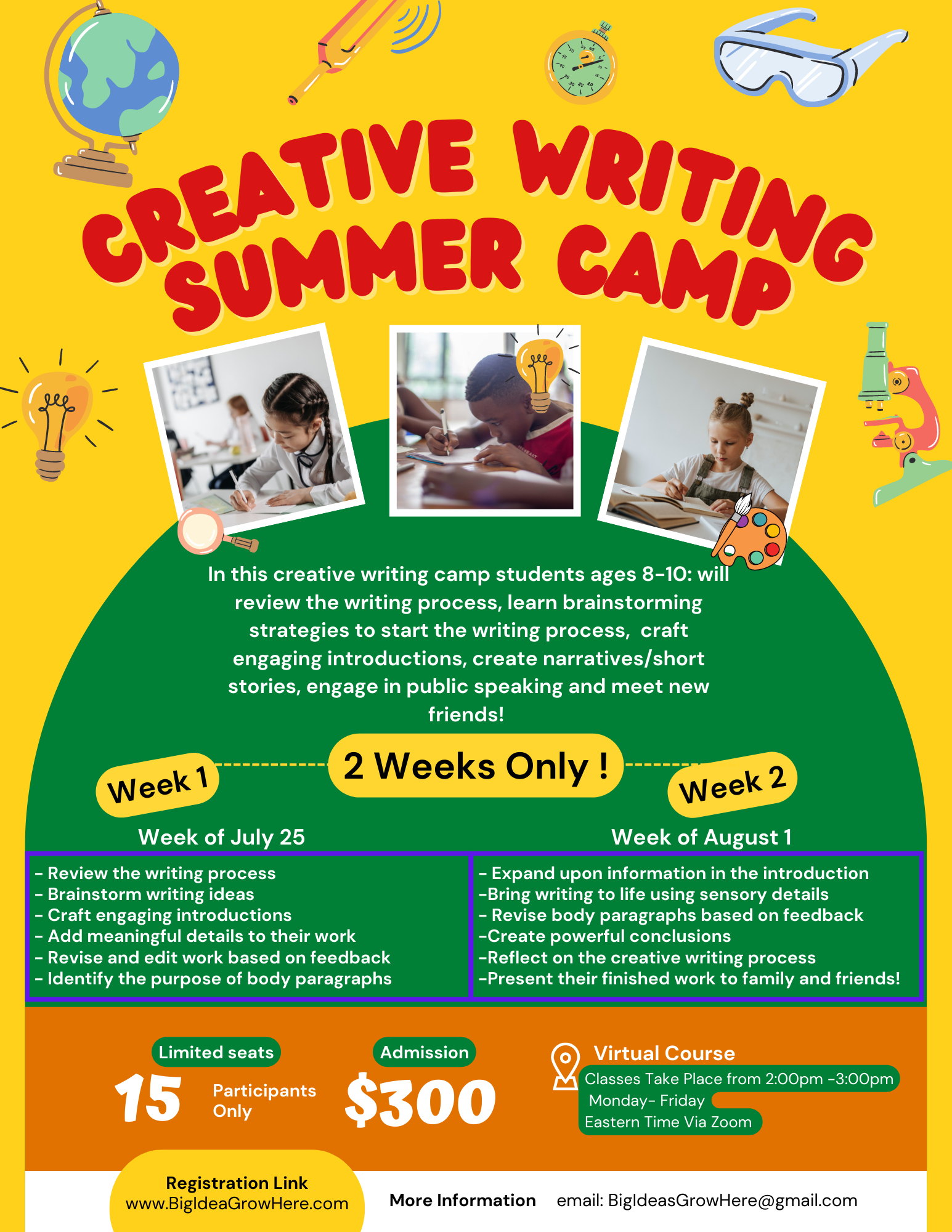 Creative Writing Summer Camp | What’s happening in Fairfield County, CT
